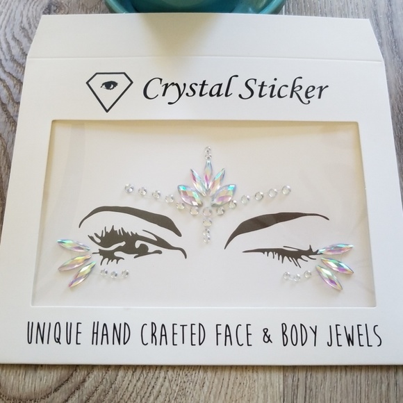 Jewelry | 7 For 2 Crystal Stickers Face Body Jewels | Poshmark